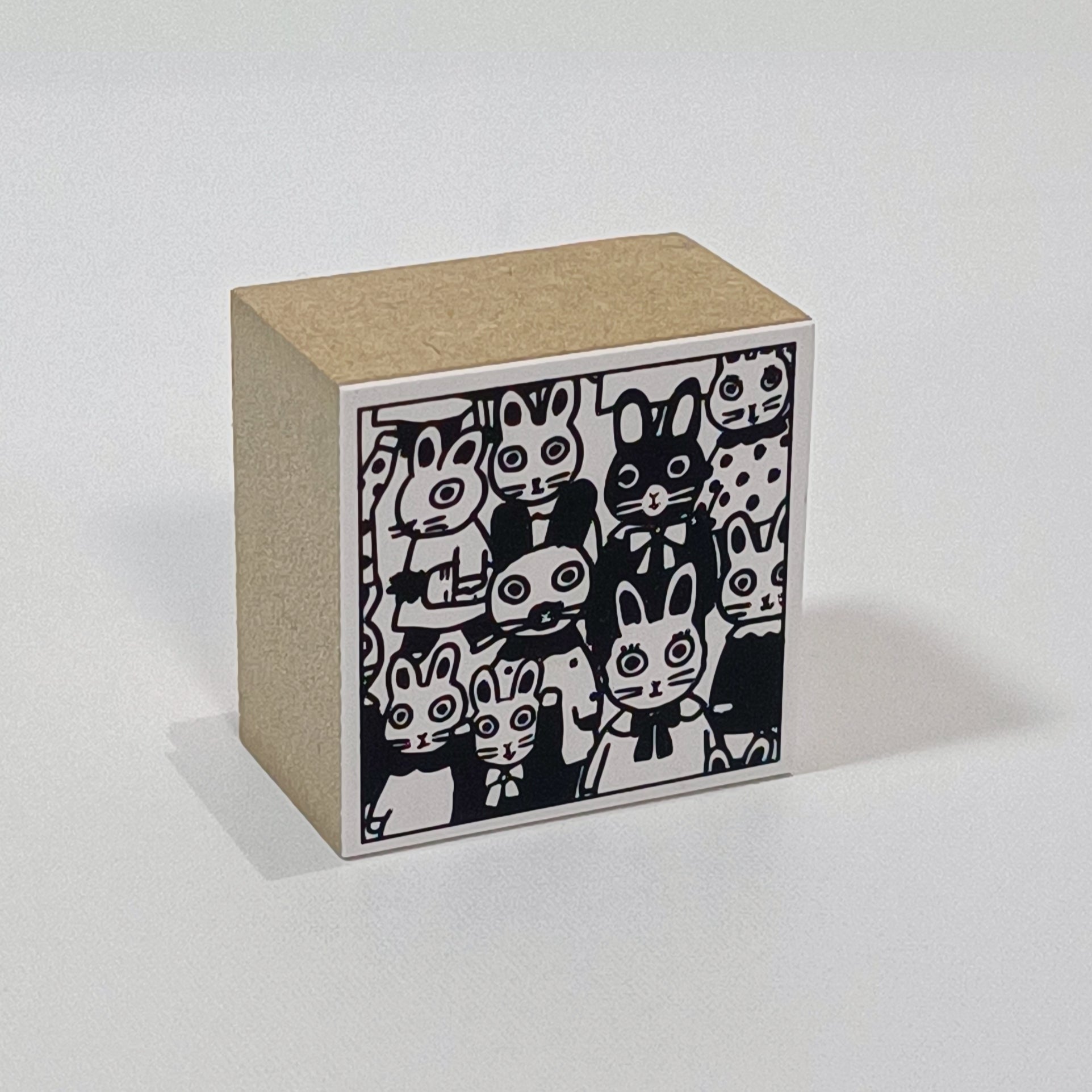 Yumi Kitagishi Bunnies Wooden Stamp – Rainbowholic Shop