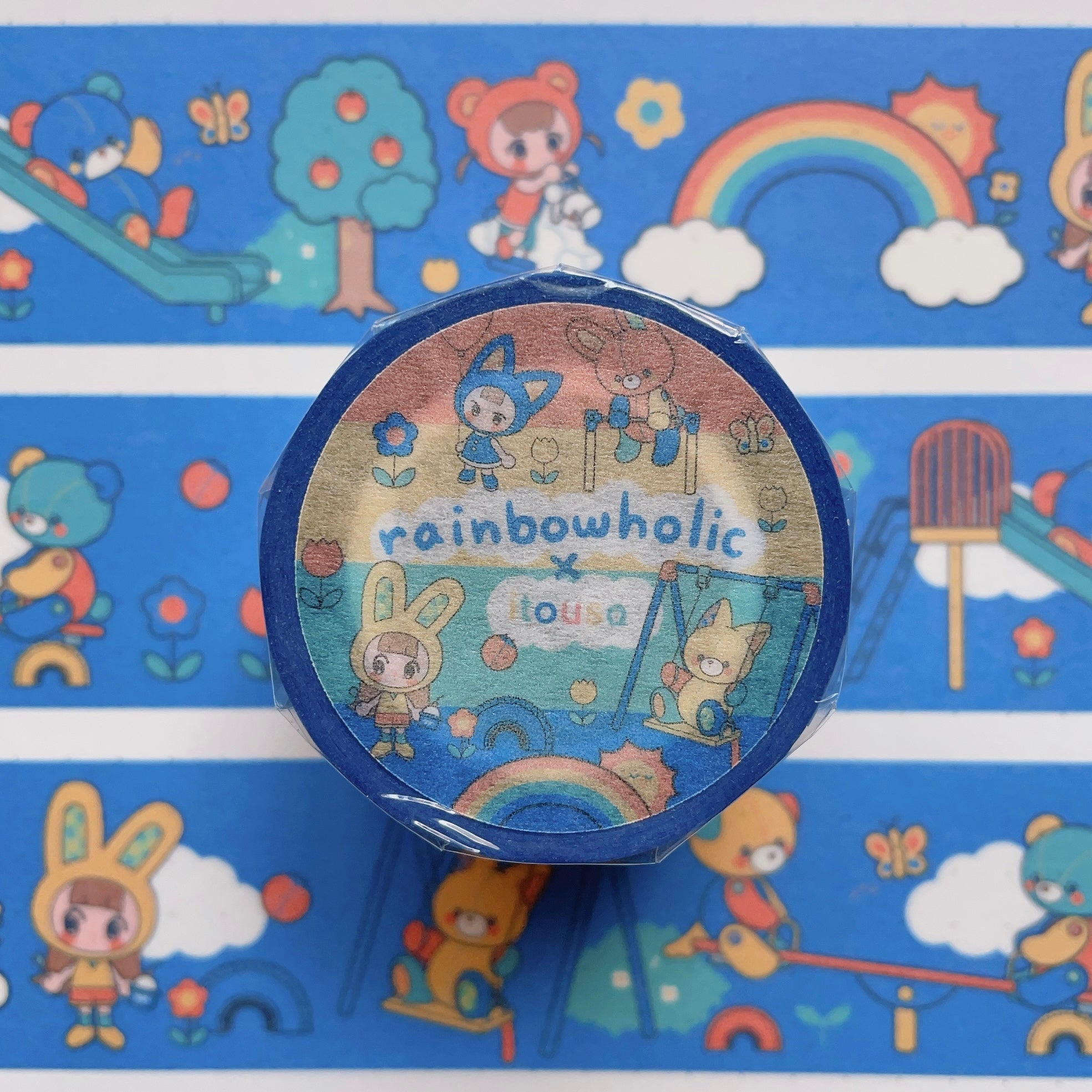 (MT084) Rainbowholic x itousa Playground 3cm Washi Tape – Rainbowholic Shop