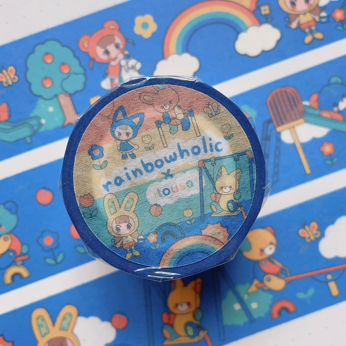 (MT084) Rainbowholic x itousa Playground 3cm Washi Tape – Rainbowholic Shop