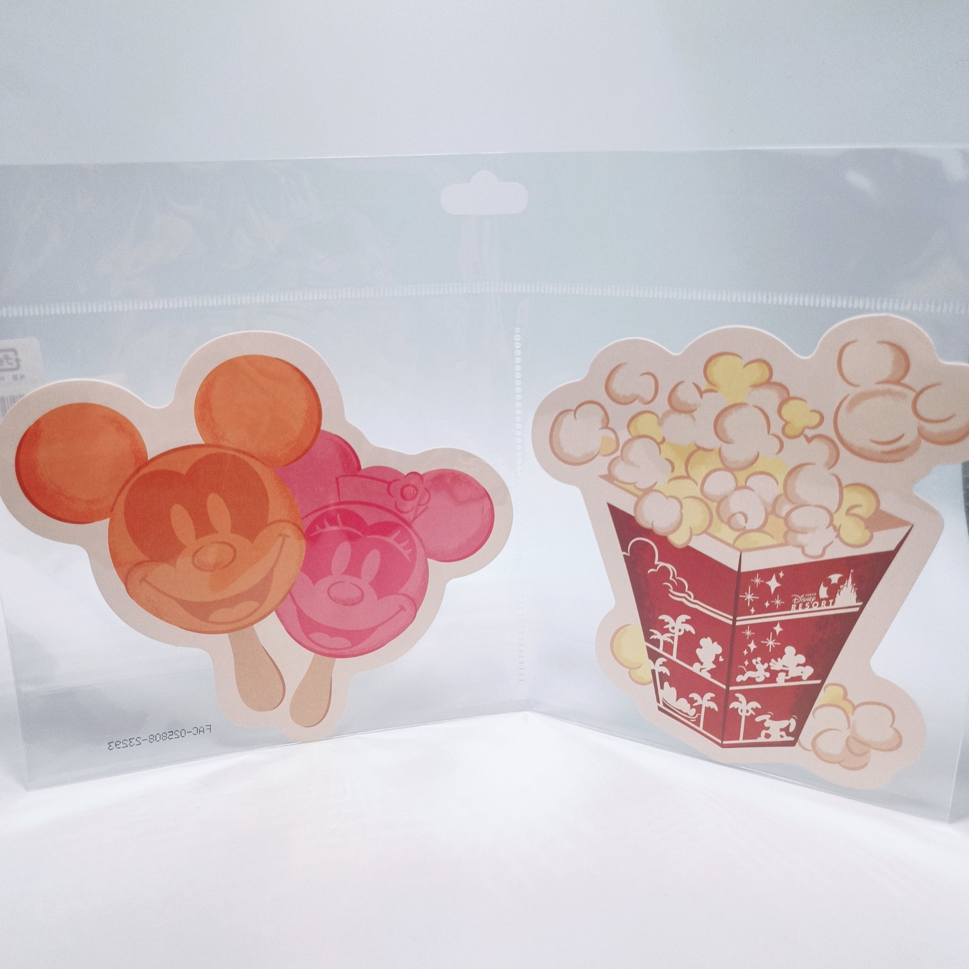 Tokyo Disney Resort Postcard Set (Popsicle & Popcorn - 2 pcs ...