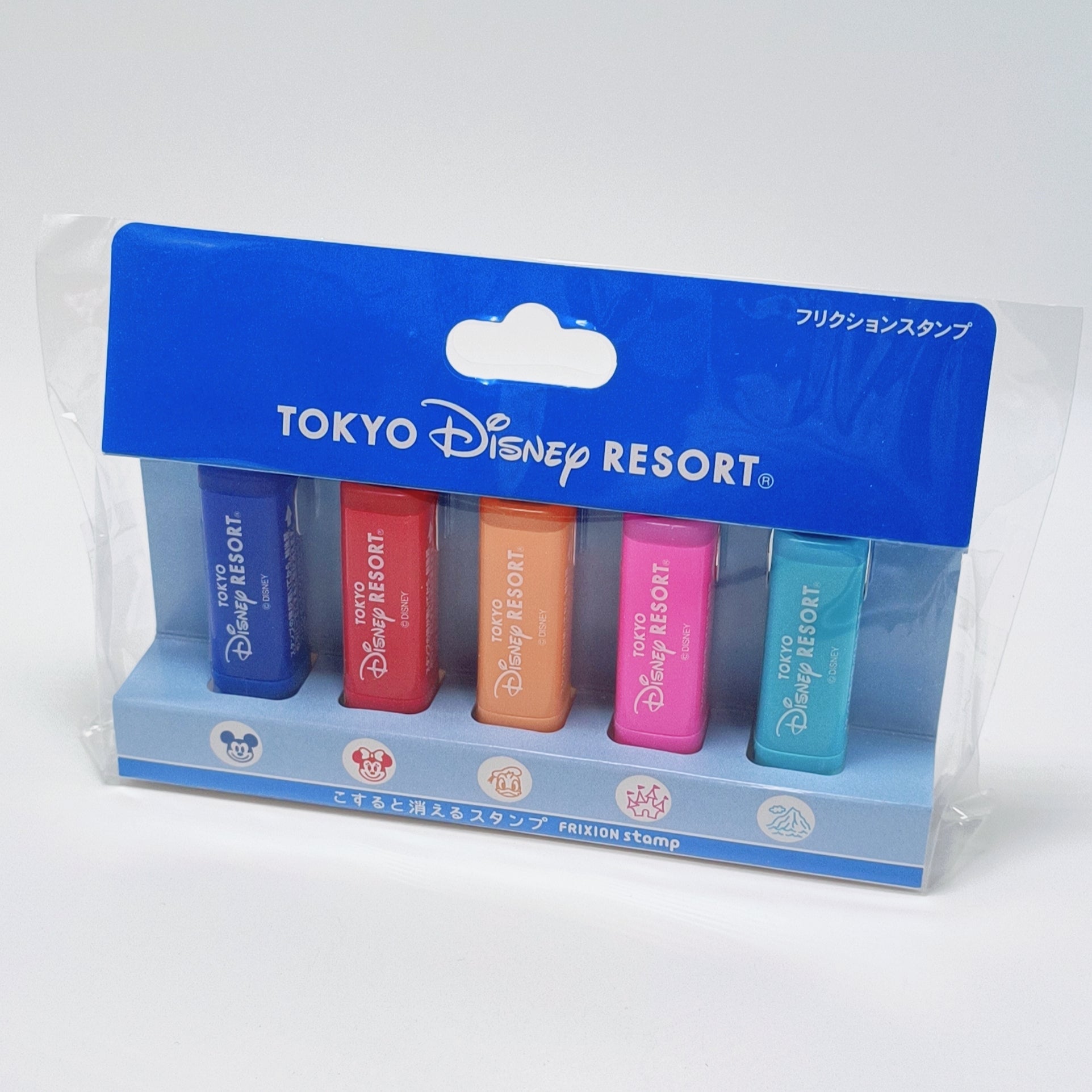 [Limited] Disney Friction Stamp Set (5 pcs.) – Rainbowholic Shop
