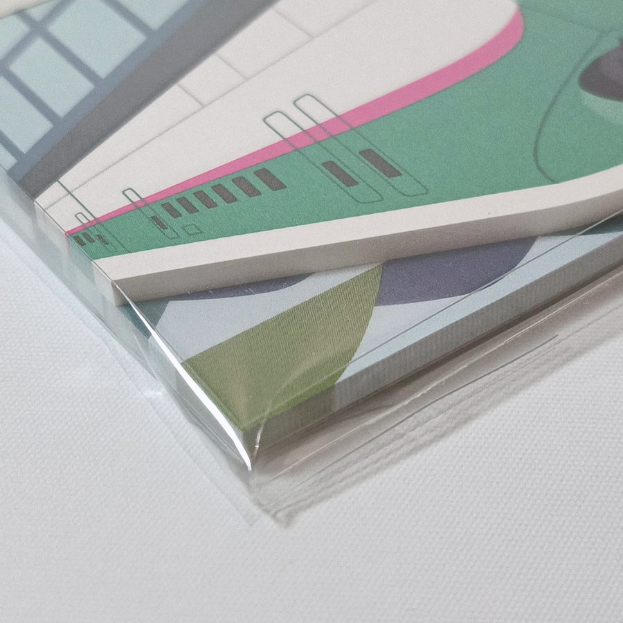 Trainiart Hayabusa Train Memo Pad – Rainbowholic Shop