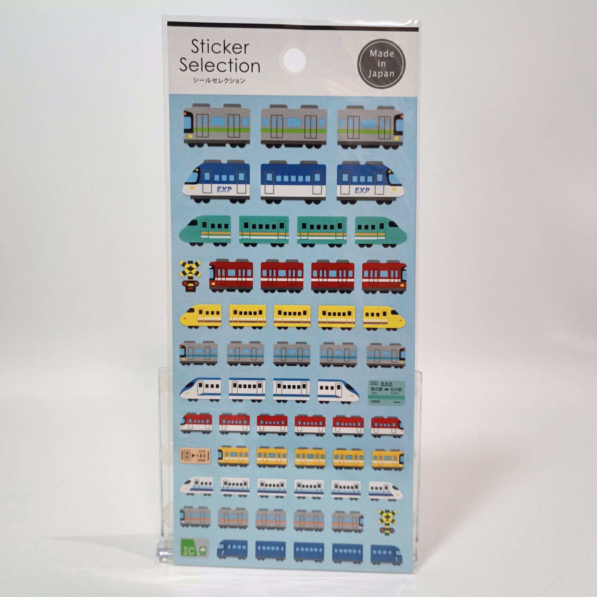 Sticker Selection Japan Trains Sticker Sheet – Rainbowholic Shop
