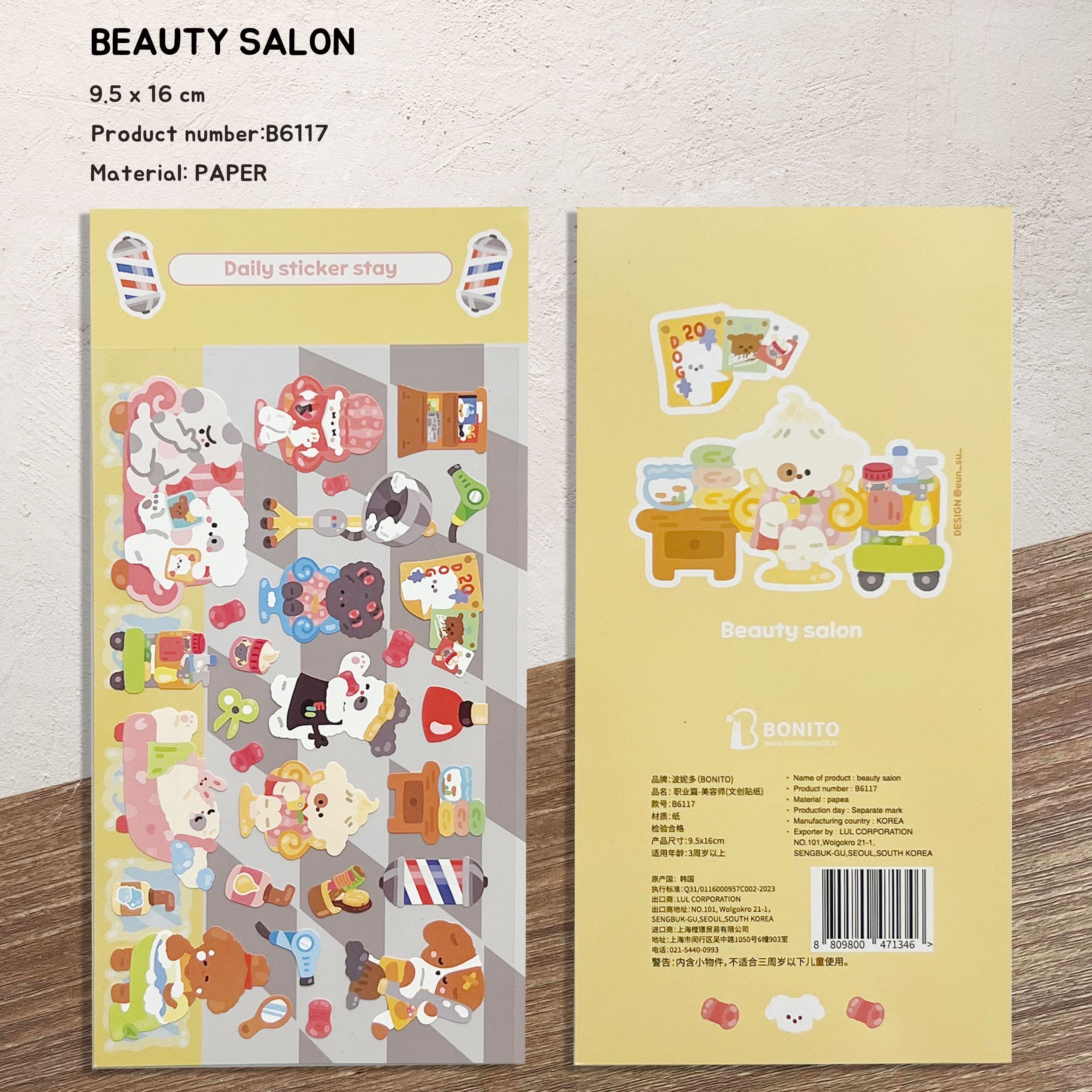 Beauty Salon Sticker – Rainbowholic Shop