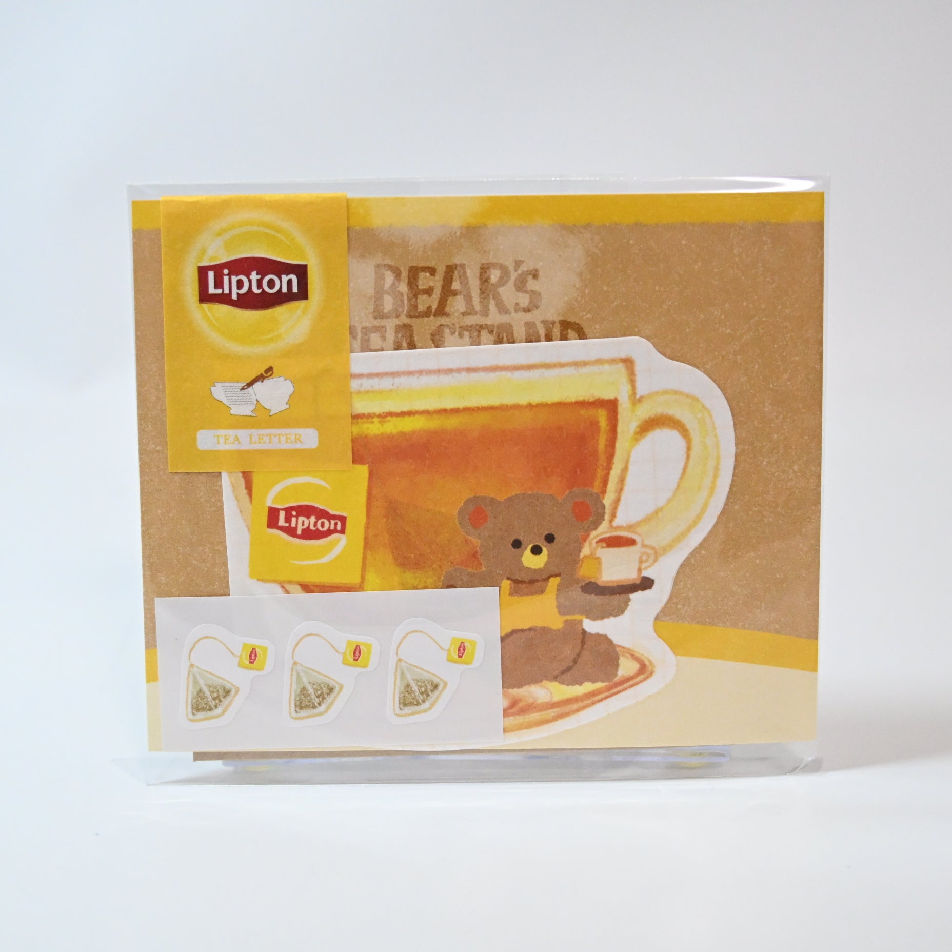 Lipton Bear's Tea Stand Mini Letter Set – Rainbowholic Shop
