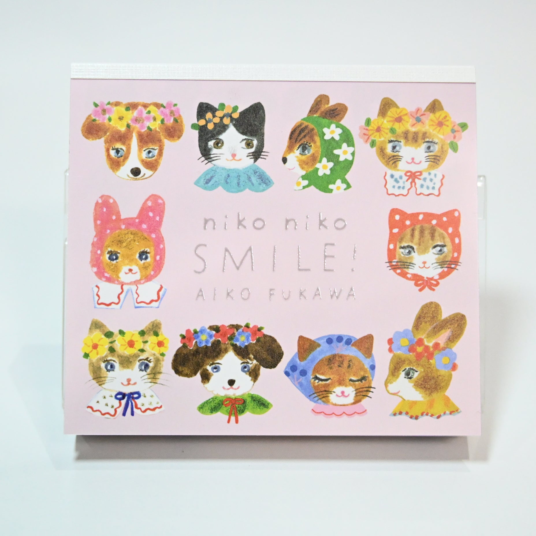 Aiko Fukawa niko niko SMILE! Memo Block – Rainbowholic Shop