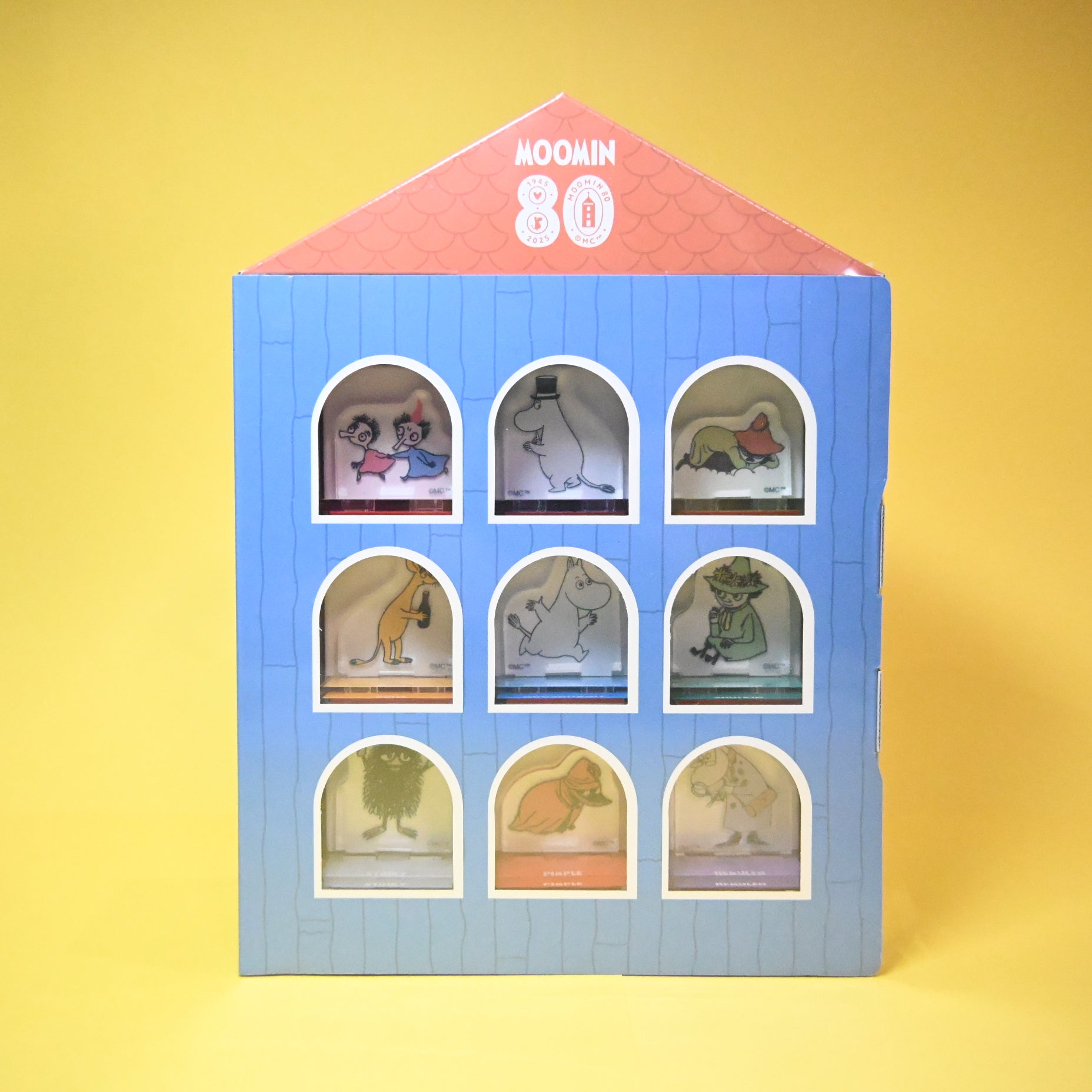 Moomin 80th Anniversary Acrylic Stand Stamp Collection ver. 1 ...