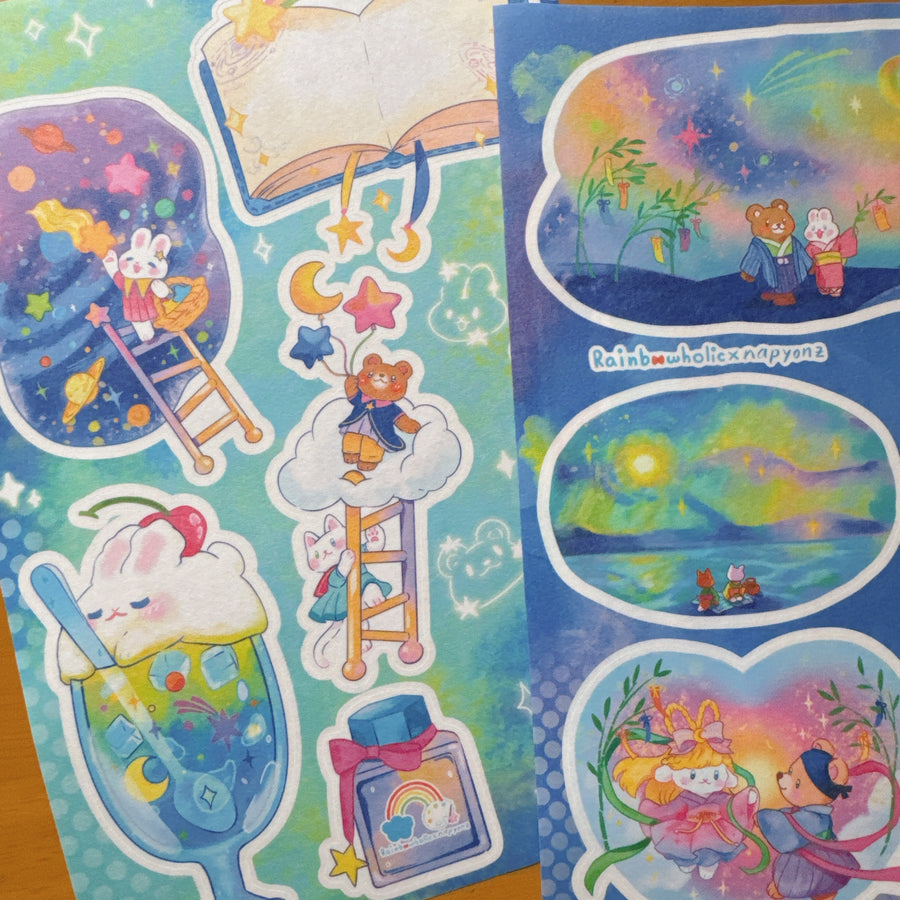 (ST087) Rainbowholic x Napyonz Collaboration "Starry Skies & Tanabata" – Rainbowholic Shop