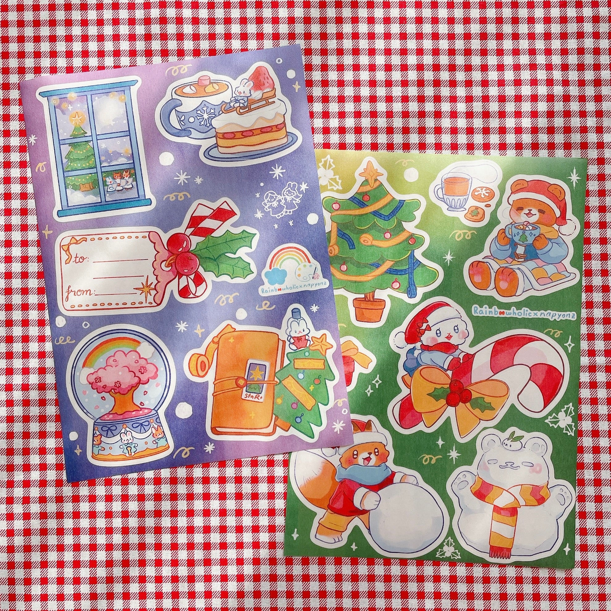 (ST041) Original Rainbowholic x Napyonz Collaboration Rainbow Holidays ...